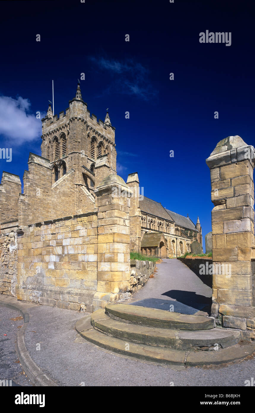 St Hilda's church in Hartlepool, Teesside Stock Photo - Alamy