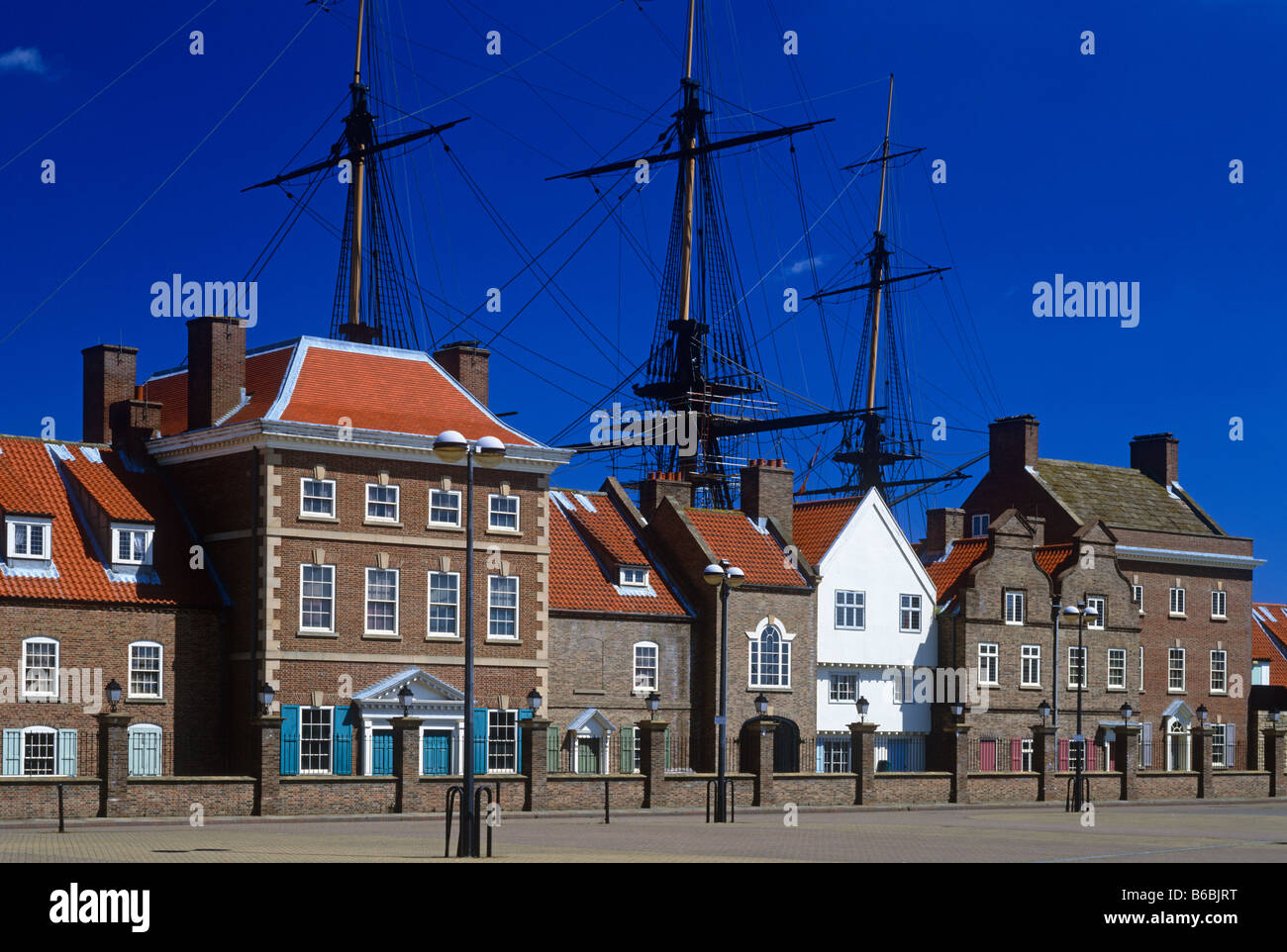 Hartlepool historic quay heritage centre High Resolution Stock ...