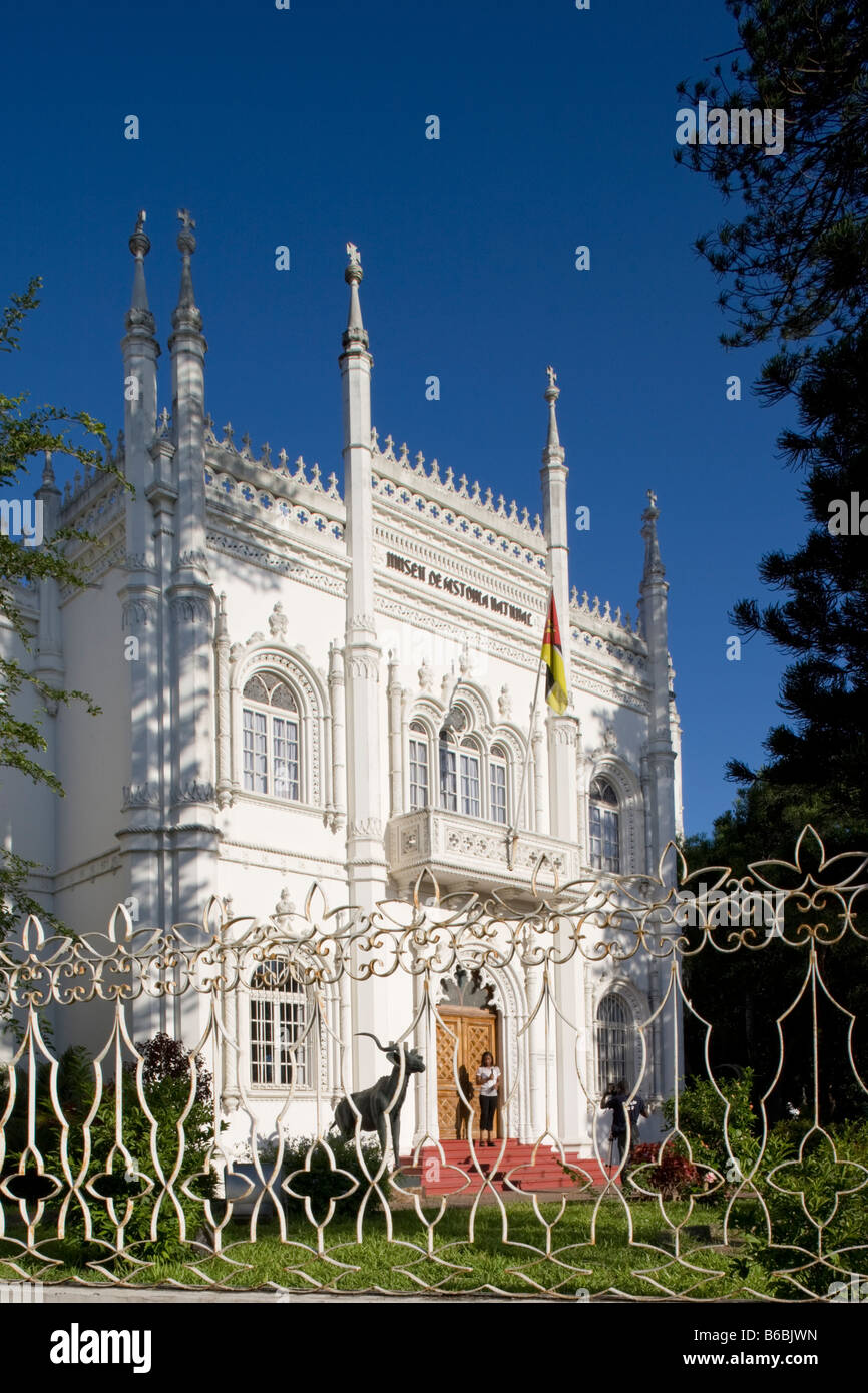 Africa Mozambique Maputo Architectural view of Natural History Museum ...