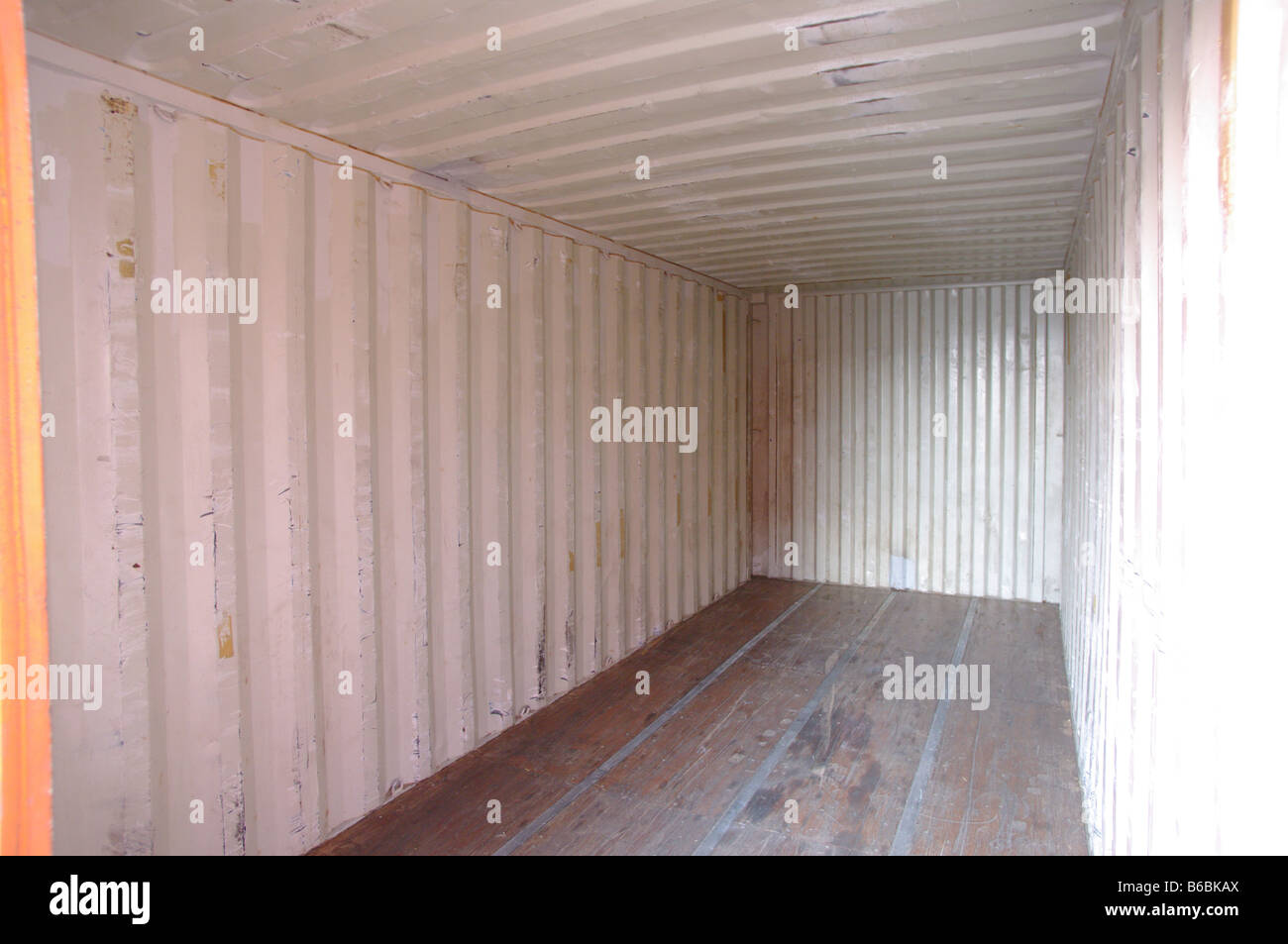 containers in a container terminal Stock Photo - Alamy