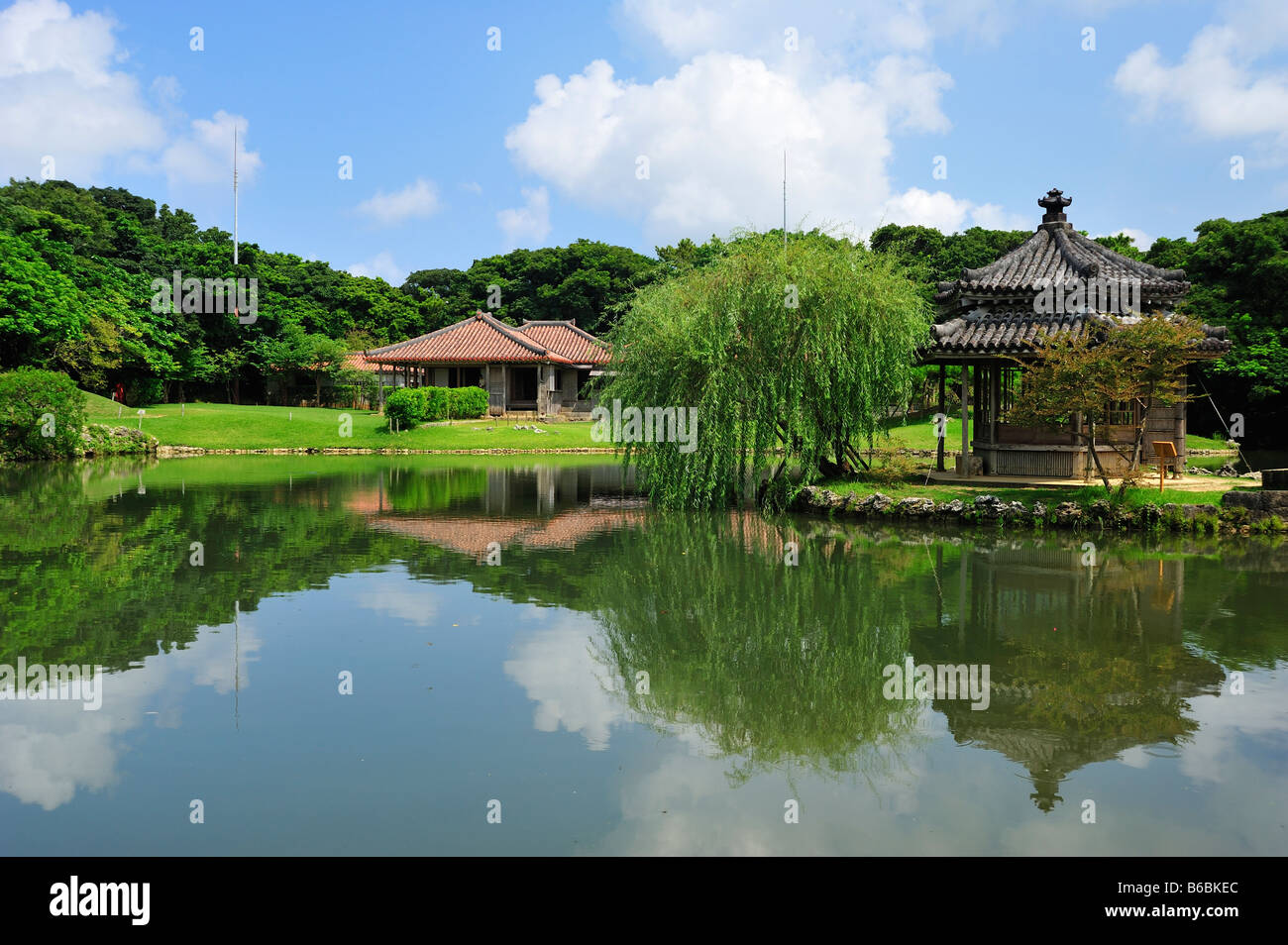 shikinaen shuri naha okinawa japan Stock Photo - Alamy