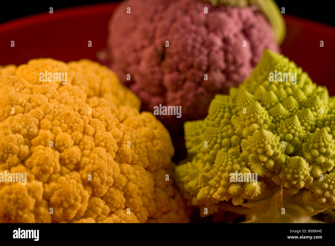 Horizontal cauliflower trio hi-res stock photography and images - Alamy