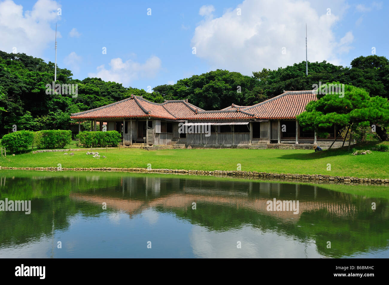 shikinaen shuri naha okinawa japan Stock Photo - Alamy