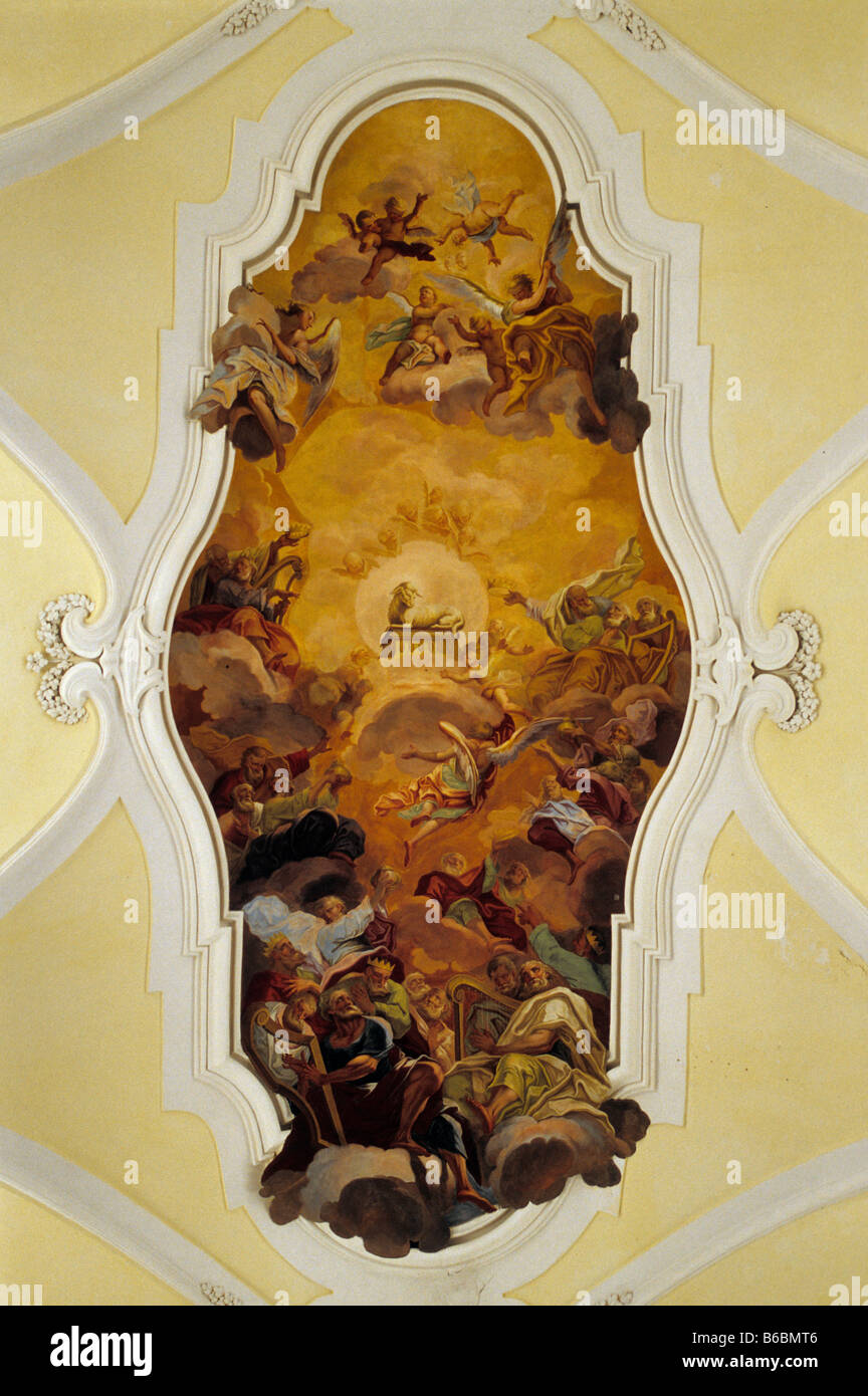 Baroque frescoes by hi-res stock photography and images - Alamy