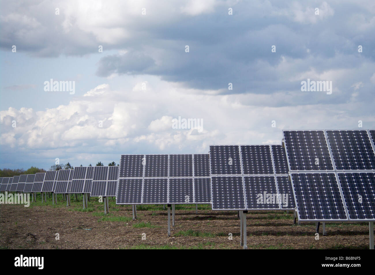solar collector energy plant outside Stock Photo - Alamy