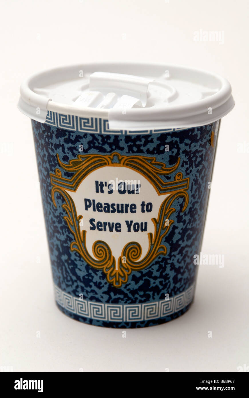 Iconic coffee cup from a Greek diner in New York on Tuesday December 2 ...