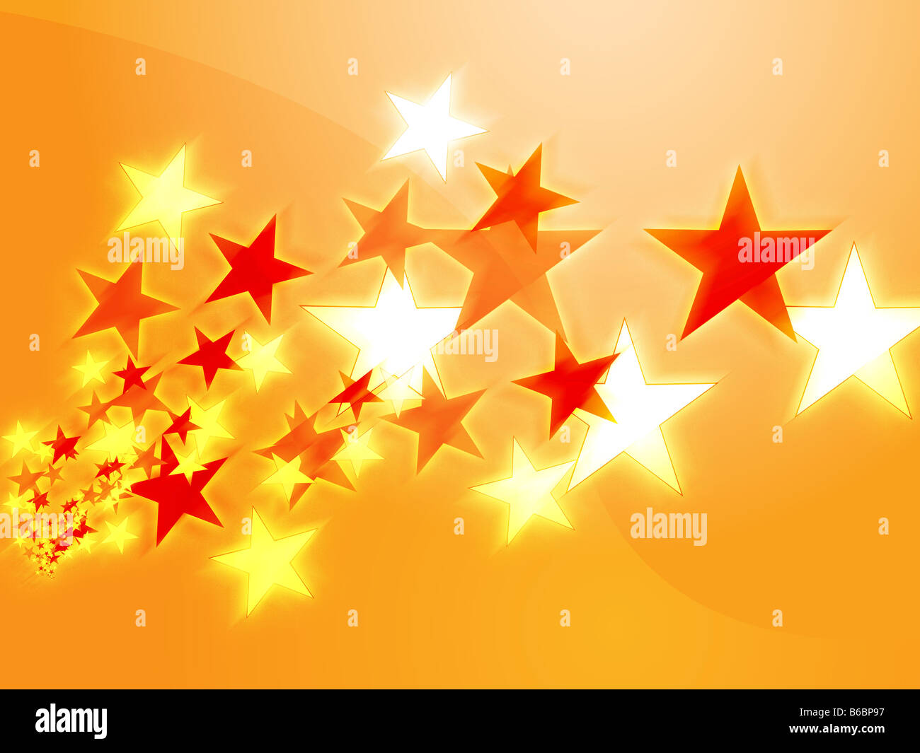 Dynamic flying stars abstract geometric wallpaper background Stock ...