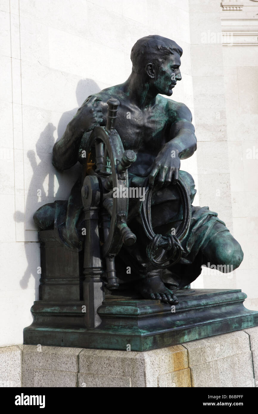 Naval Statue by Albert Toft Birmingham Hall of Memory, Centenary Square ...