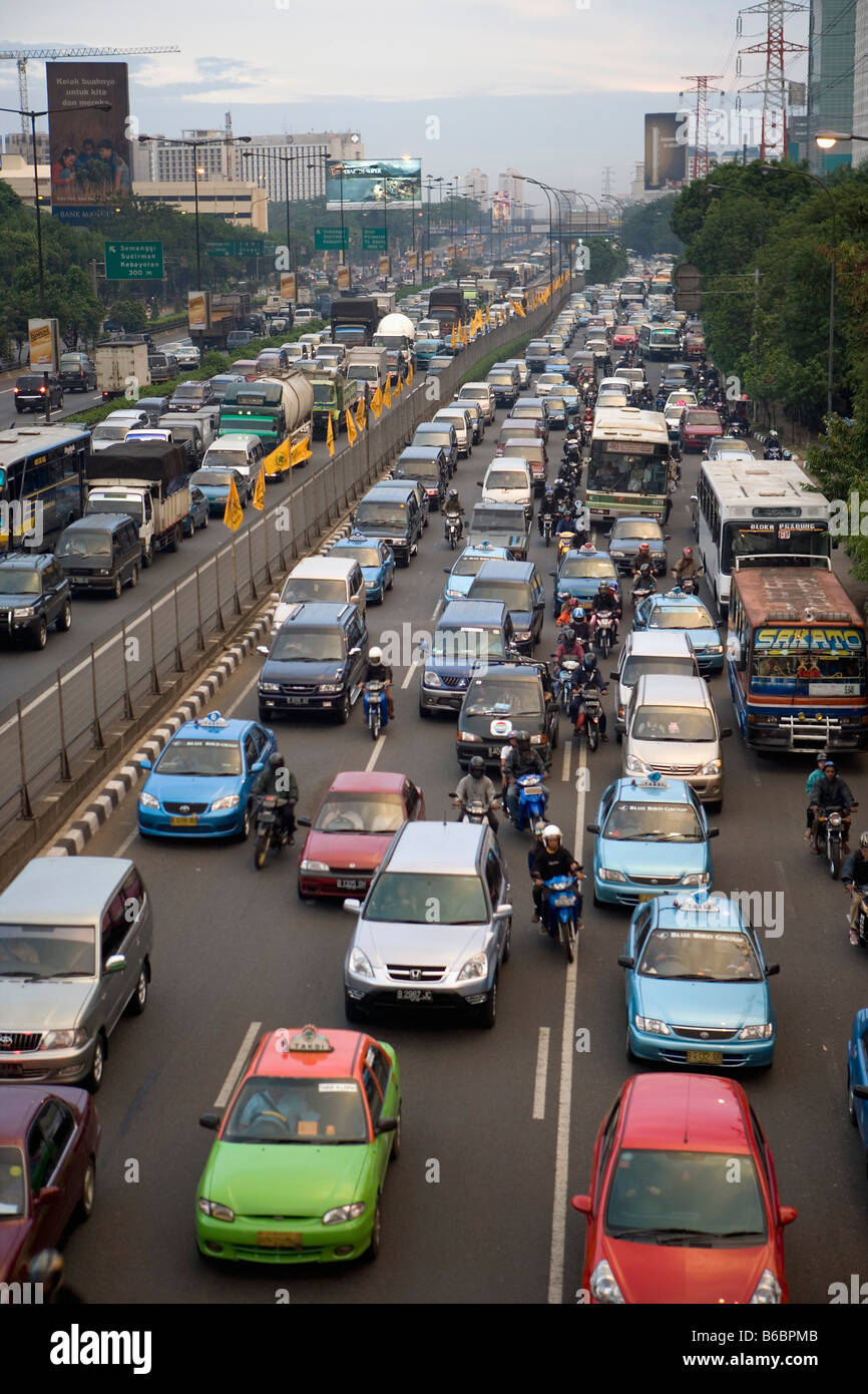 Jakarta Indonesia Traffic