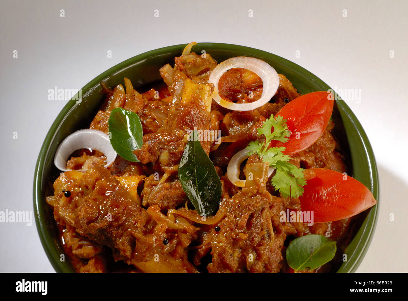 MUTTON ROAST A KERALA CUISINE Stock Photo - Alamy