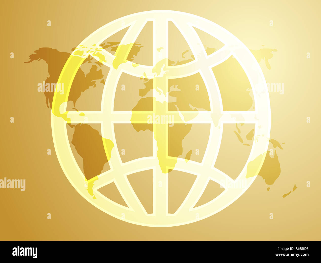 International global symbol illustrating worldwide unity cooperation ...