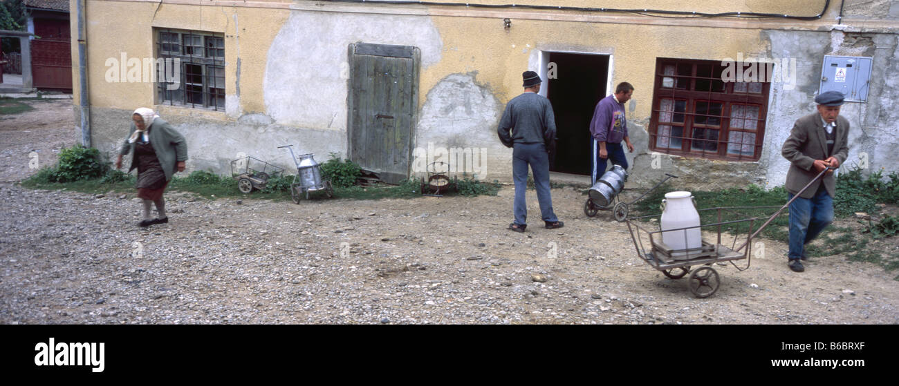 Delivering milk hi-res stock photography and images - Alamy