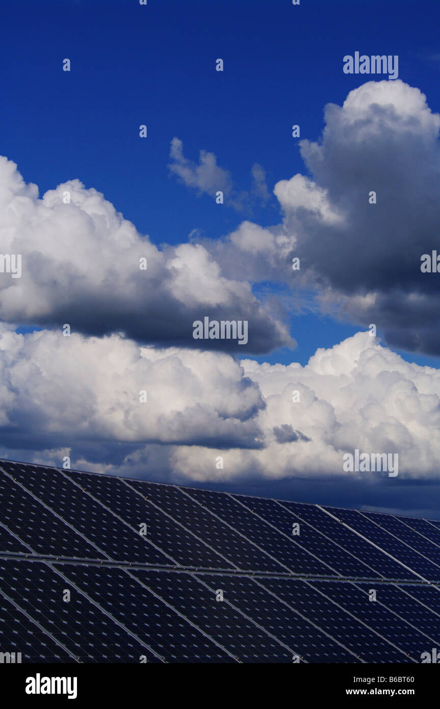 solar collector energy plant outside Stock Photo - Alamy