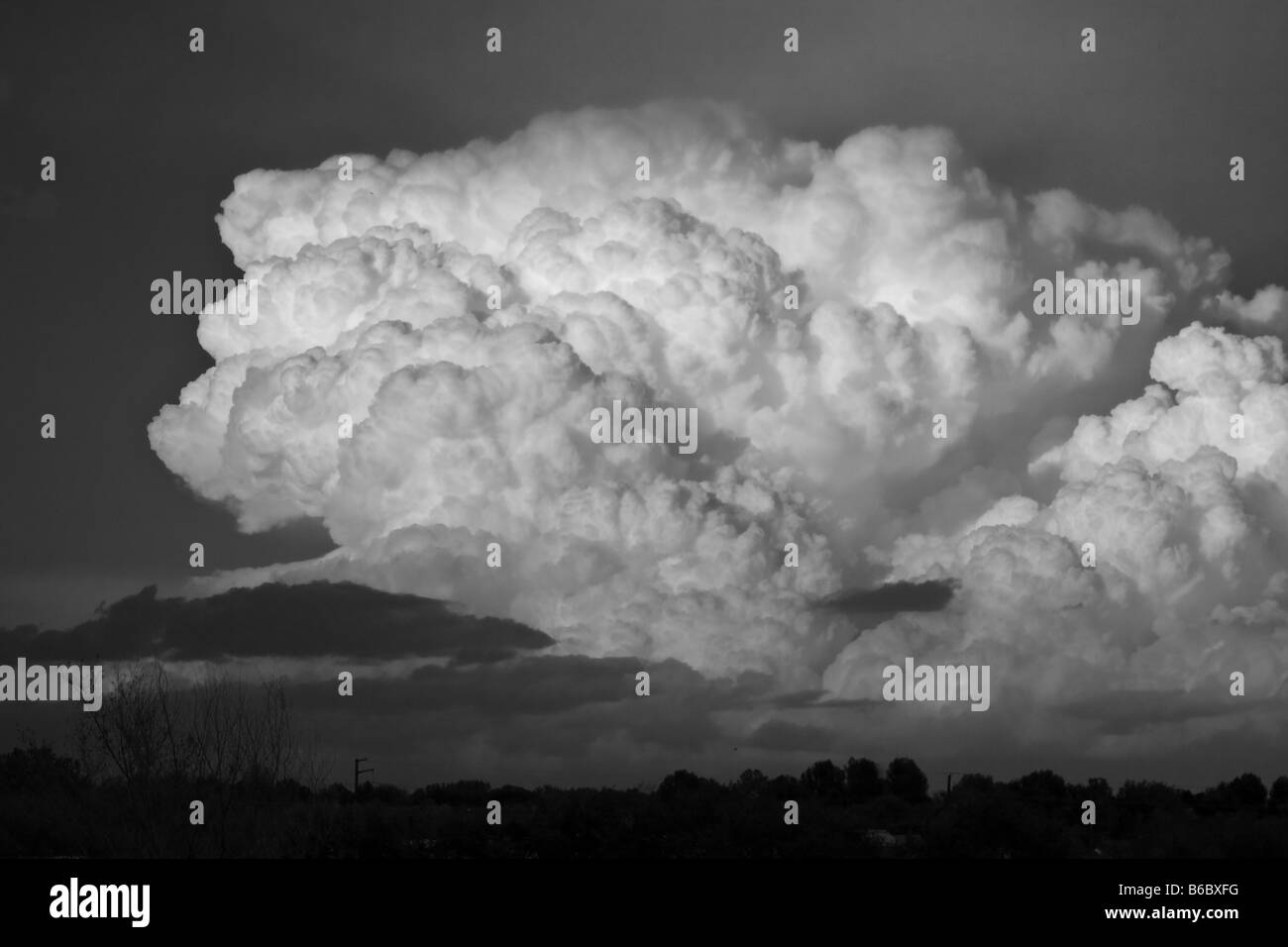 Clouds drama Black and White Stock Photos & Images - Alamy