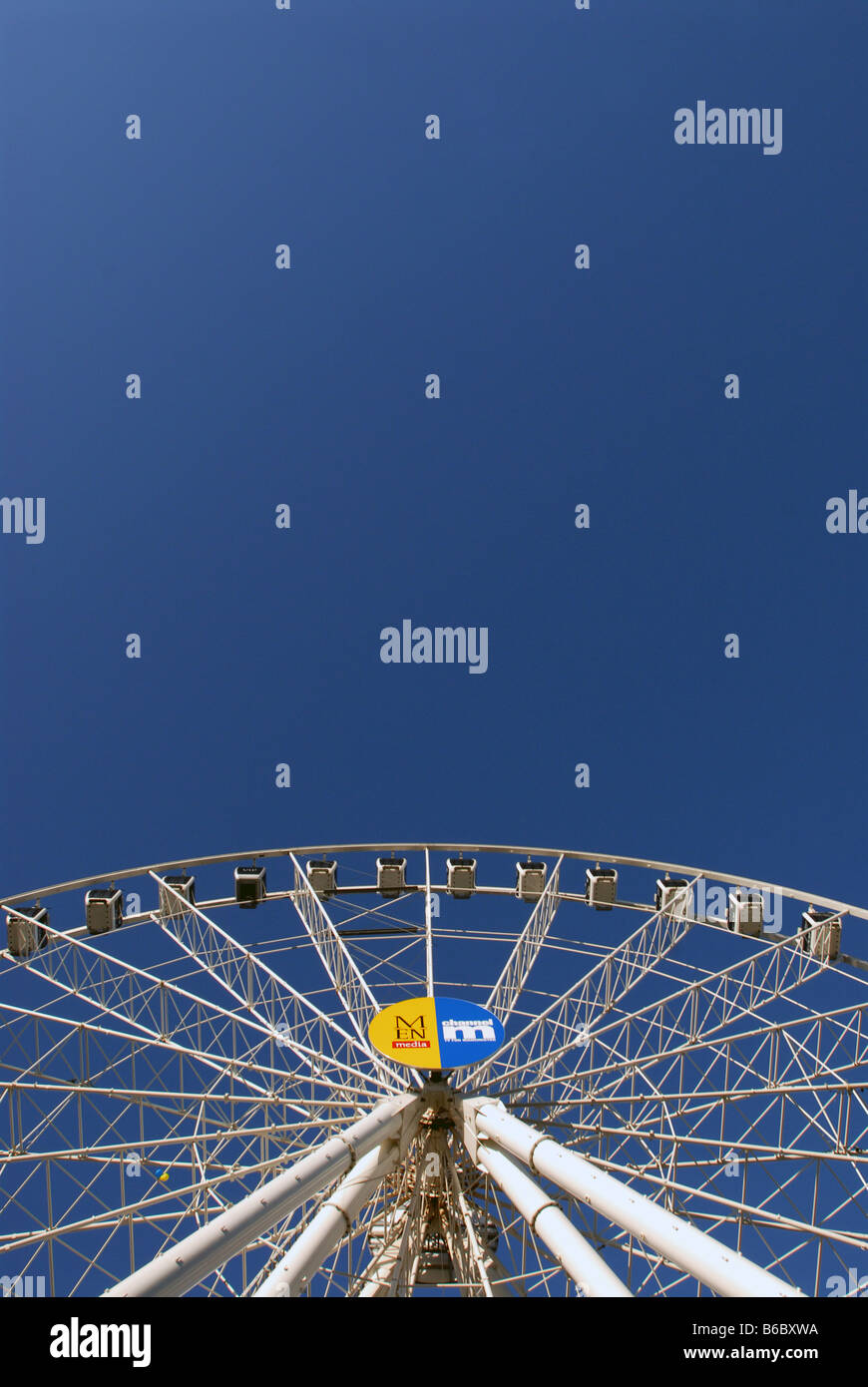 Manchester Big Wheel Stock Photo - Alamy