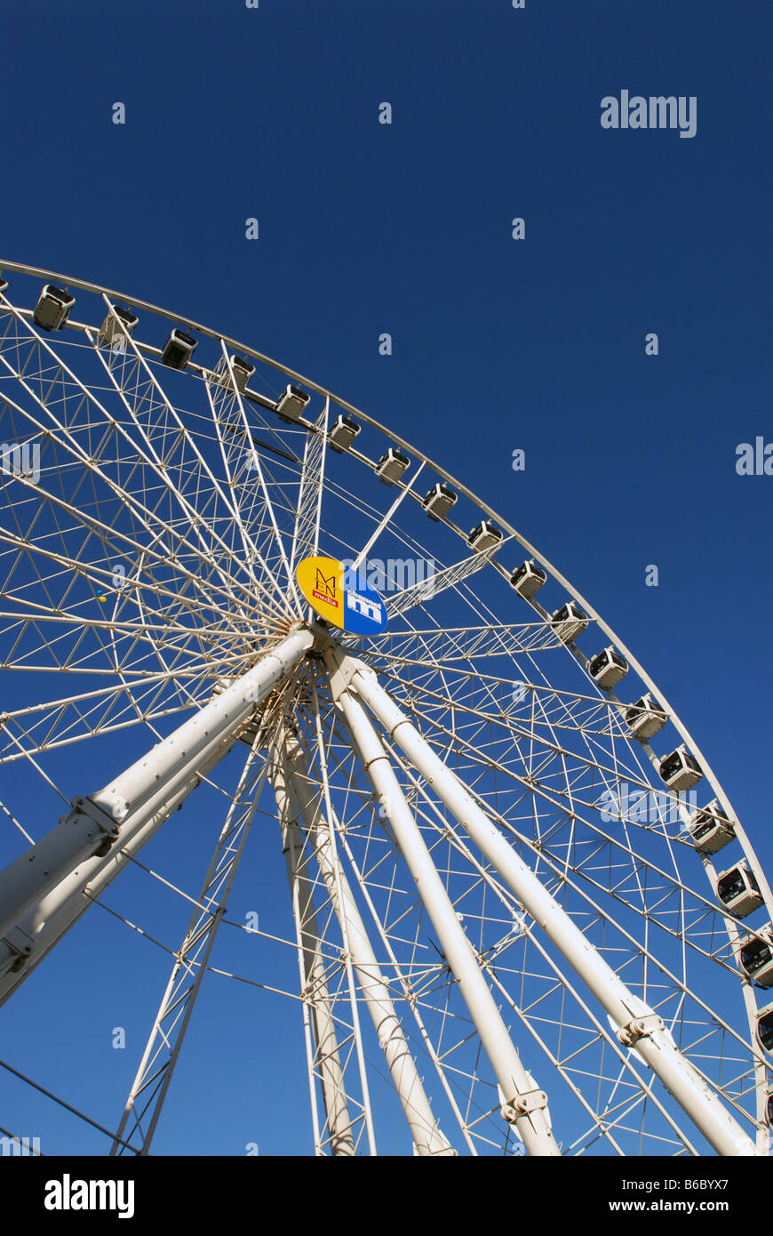 Manchester Big Wheel Stock Photo - Alamy