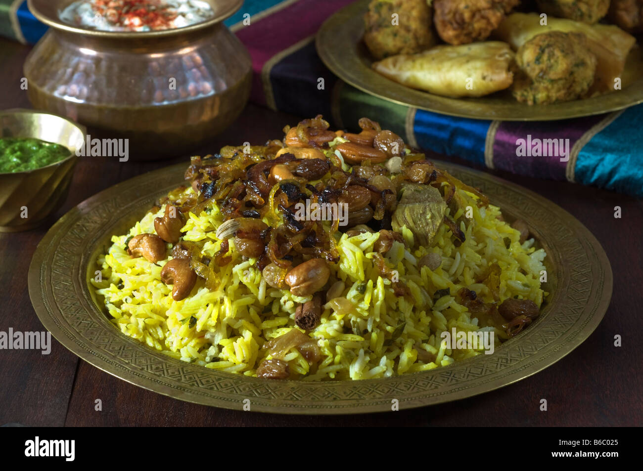 Biriani South Asia India food Stock Photo - Alamy