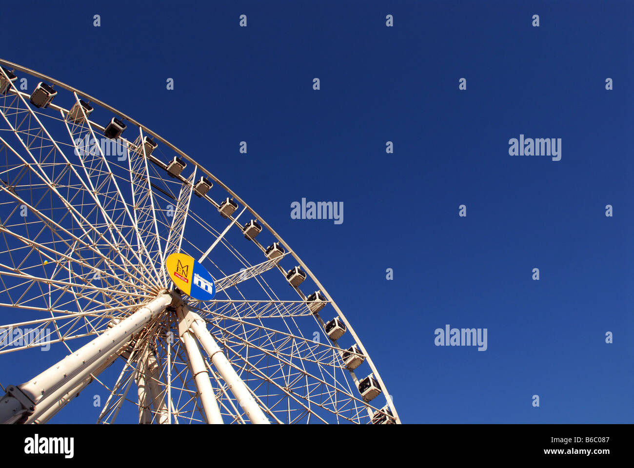 Manchester Big Wheel Stock Photo - Alamy