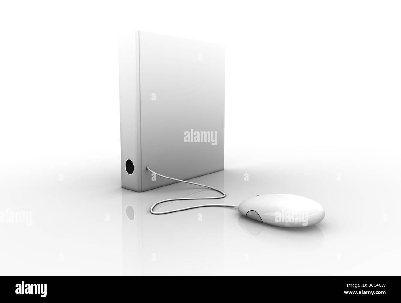 office connected to a computer mouse Stock Photo - Alamy