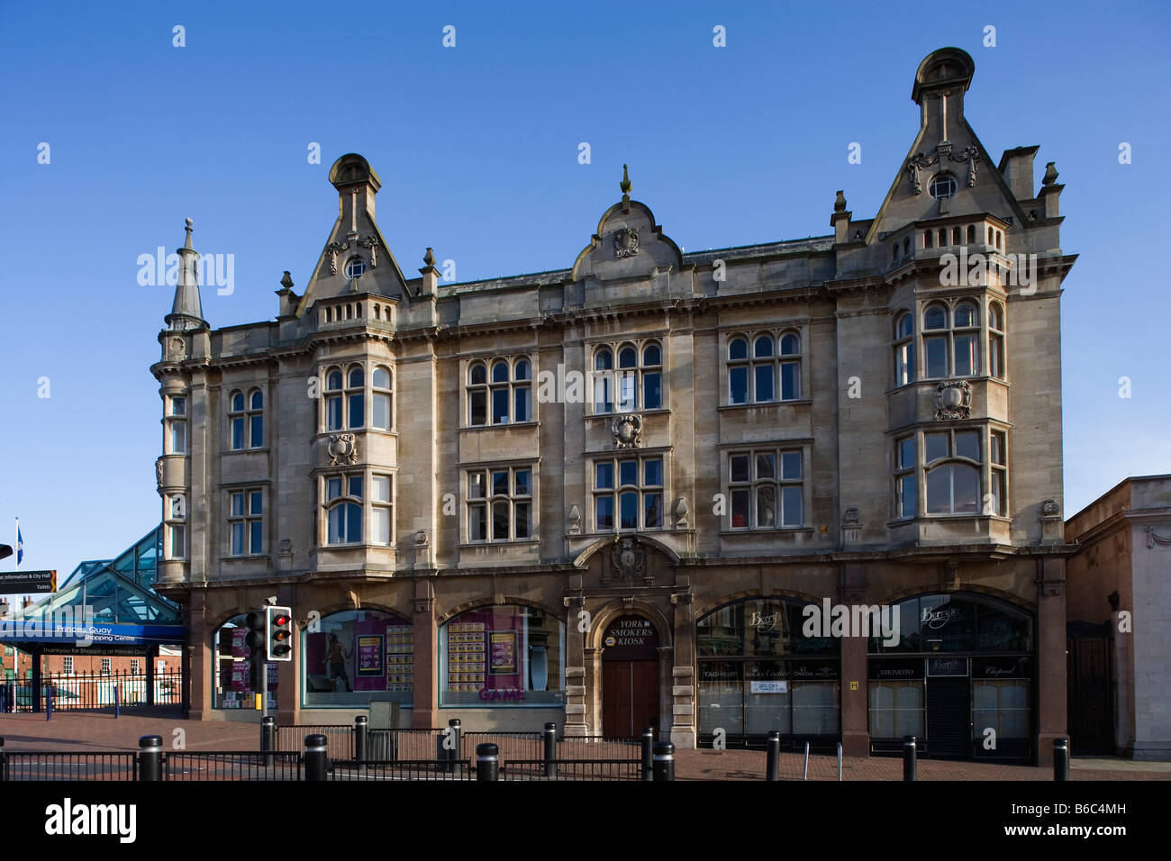 Kingston Upon Hull Town center typical buildings East Riding of ...