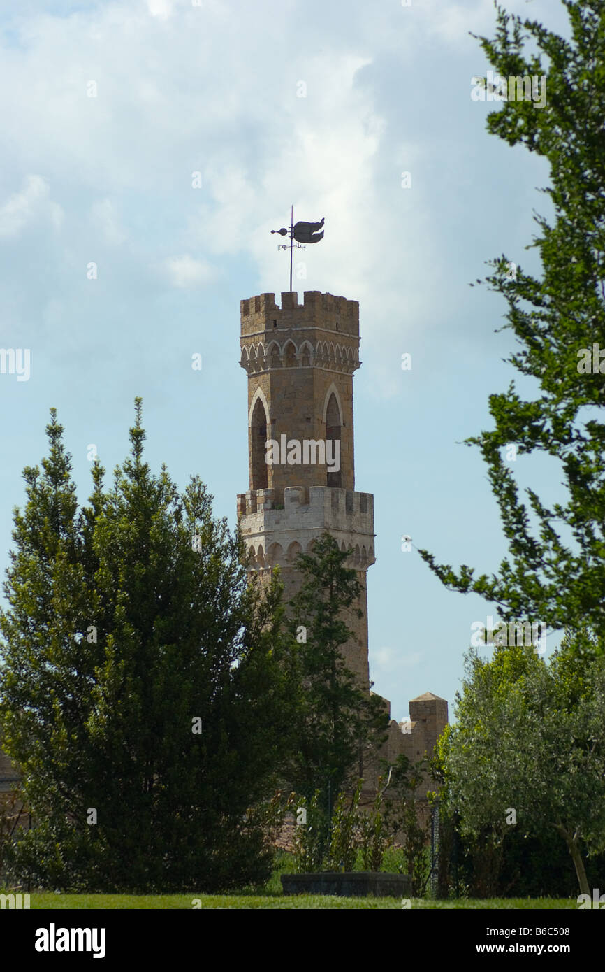 Volterra tower hi-res stock photography and images - Alamy
