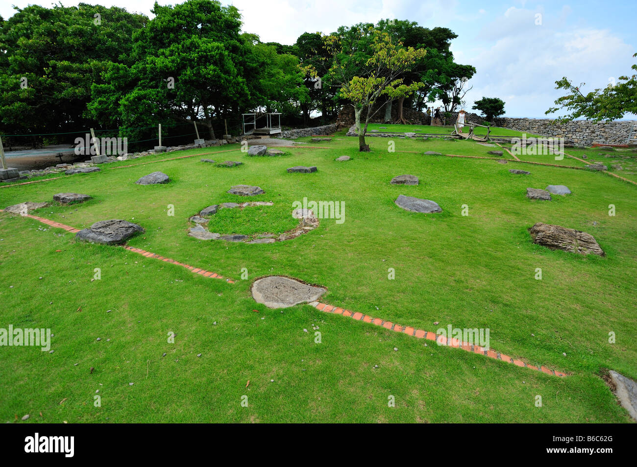 nakijin gusuku, nakijin, kunigami district, okinawa, japan Stock Photo ...