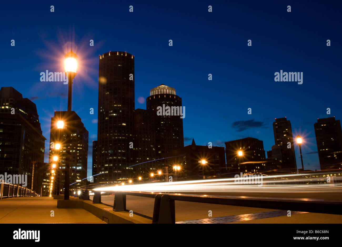 Evelyn Moakley Bridge at Boston, MA Stock Photo - Alamy