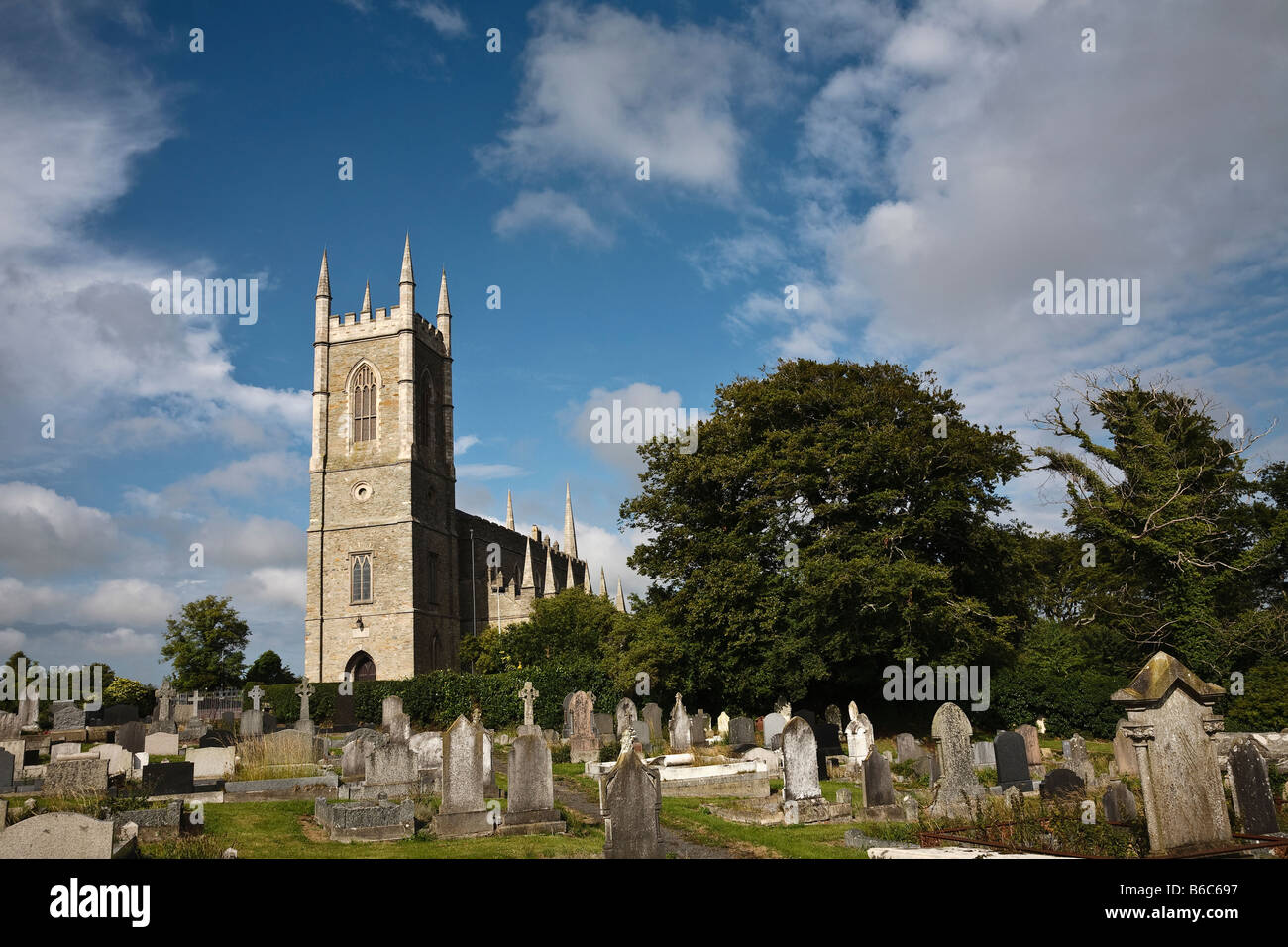 Down Cathedral, Downpatrick, County Down, Northern Ireland Stock Photo ...