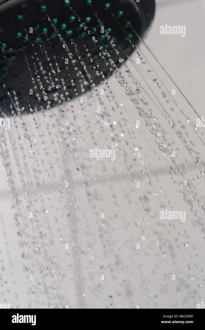 water drops falling from a shower Stock Photo - Alamy