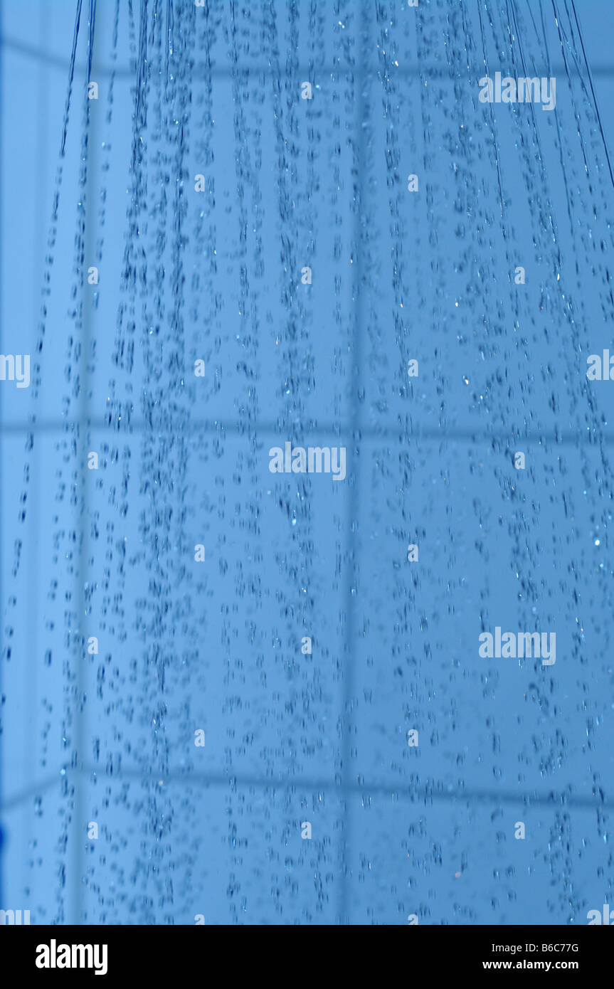 water drops falling from a shower Stock Photo - Alamy