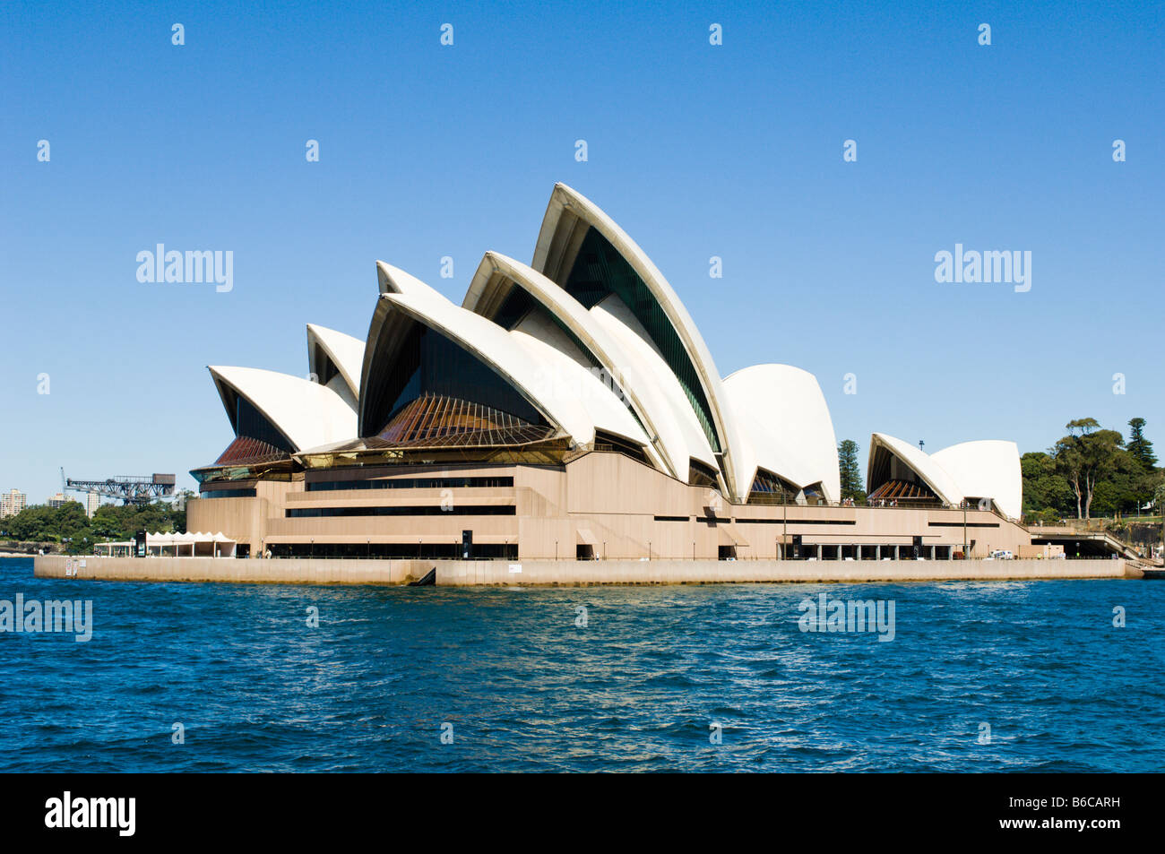 Sydney Opera House viewed from the harbour Stock Photo - Alamy