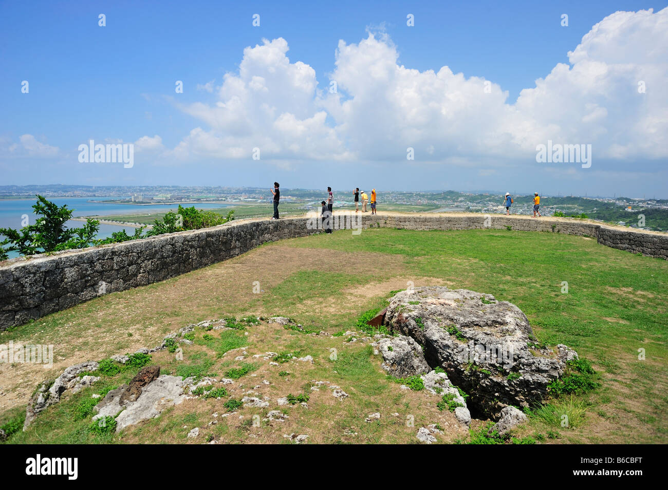 katsuren gusuku, katsuren, nakagami district, okinawa, japan Stock ...