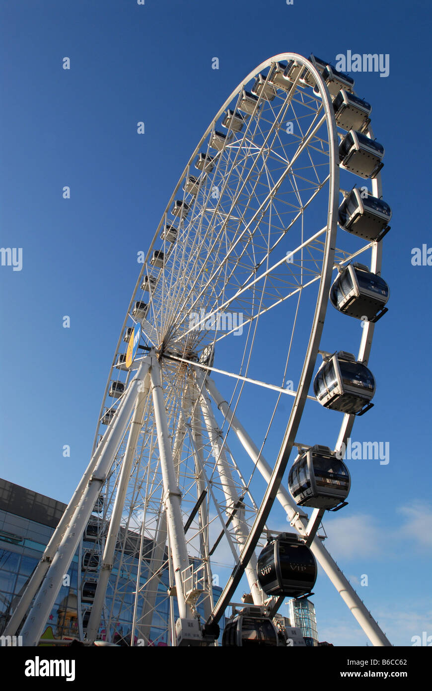 Manchester Big Wheel Stock Photo - Alamy
