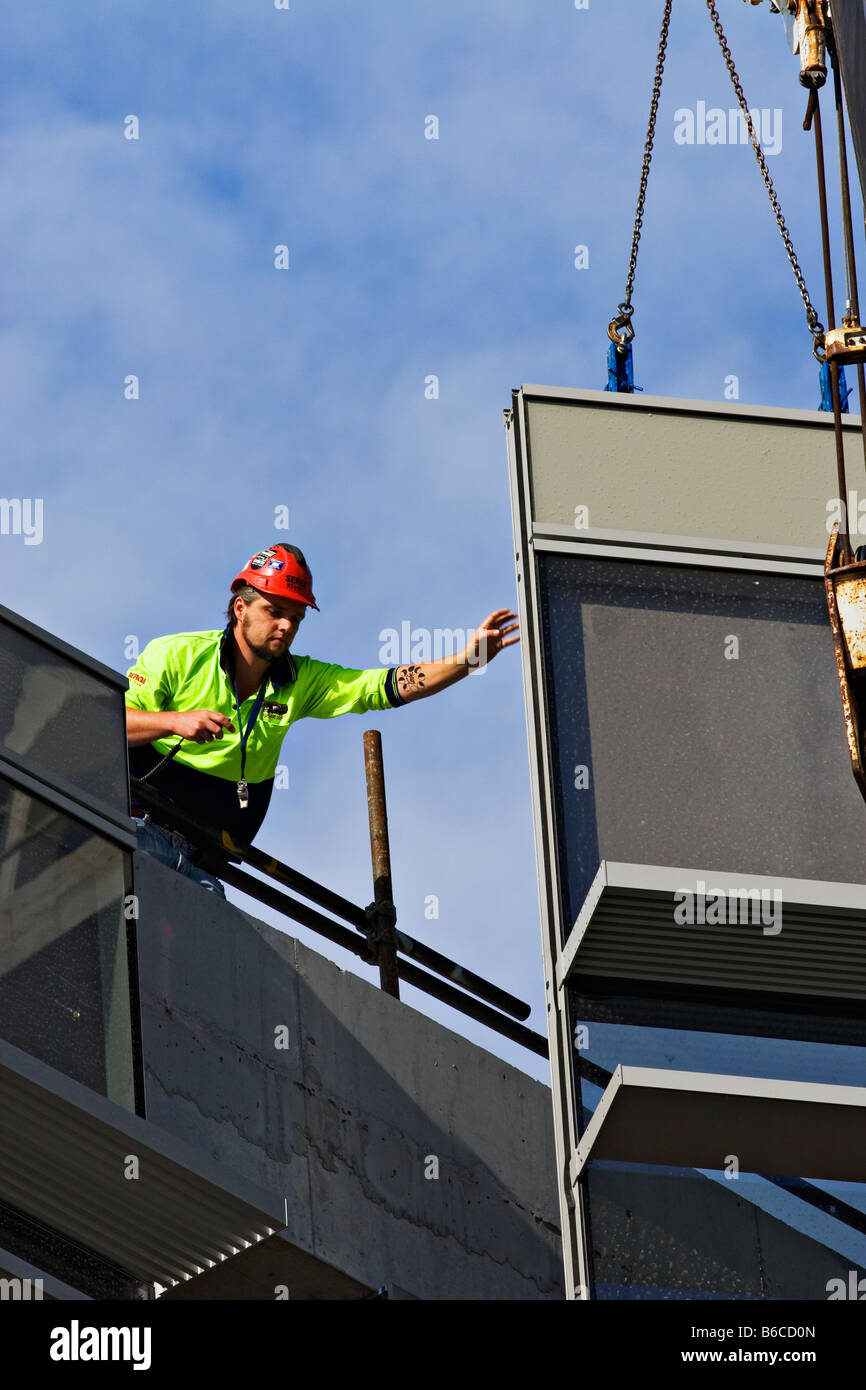 Australian Structural Steel Construction Worker