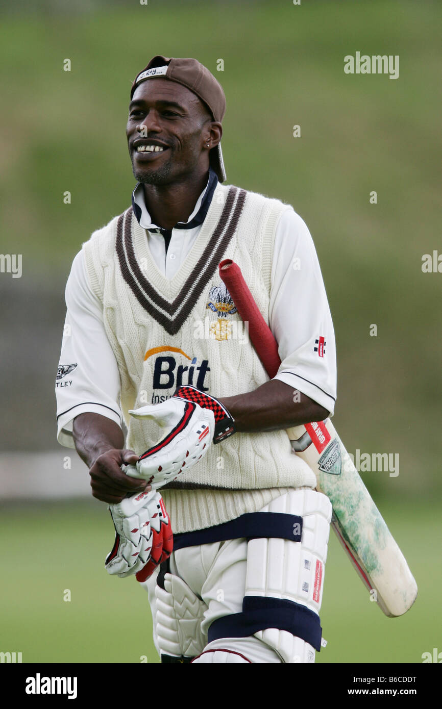 Chris Lewis ex england cricketer Stock Photo - Alamy