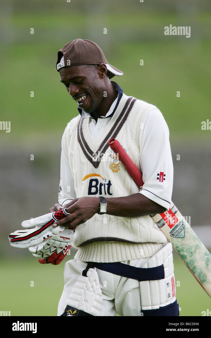 Chris Lewis ex england cricketer Stock Photo - Alamy