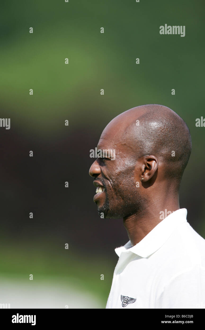 Chris Lewis ex england cricketer Stock Photo - Alamy