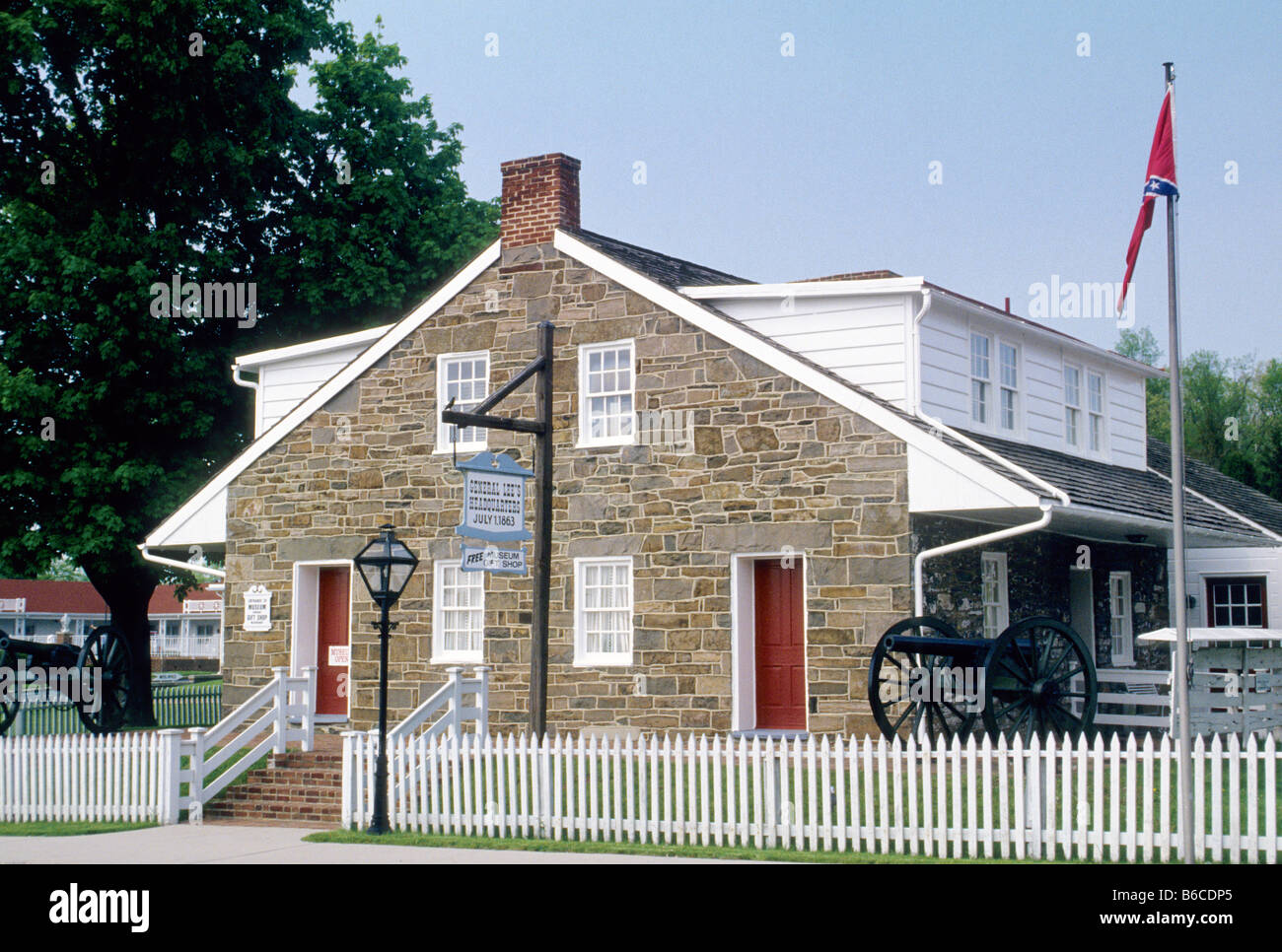 General Robert E. Lee's Headquarters during the battle of Gettysburg ...