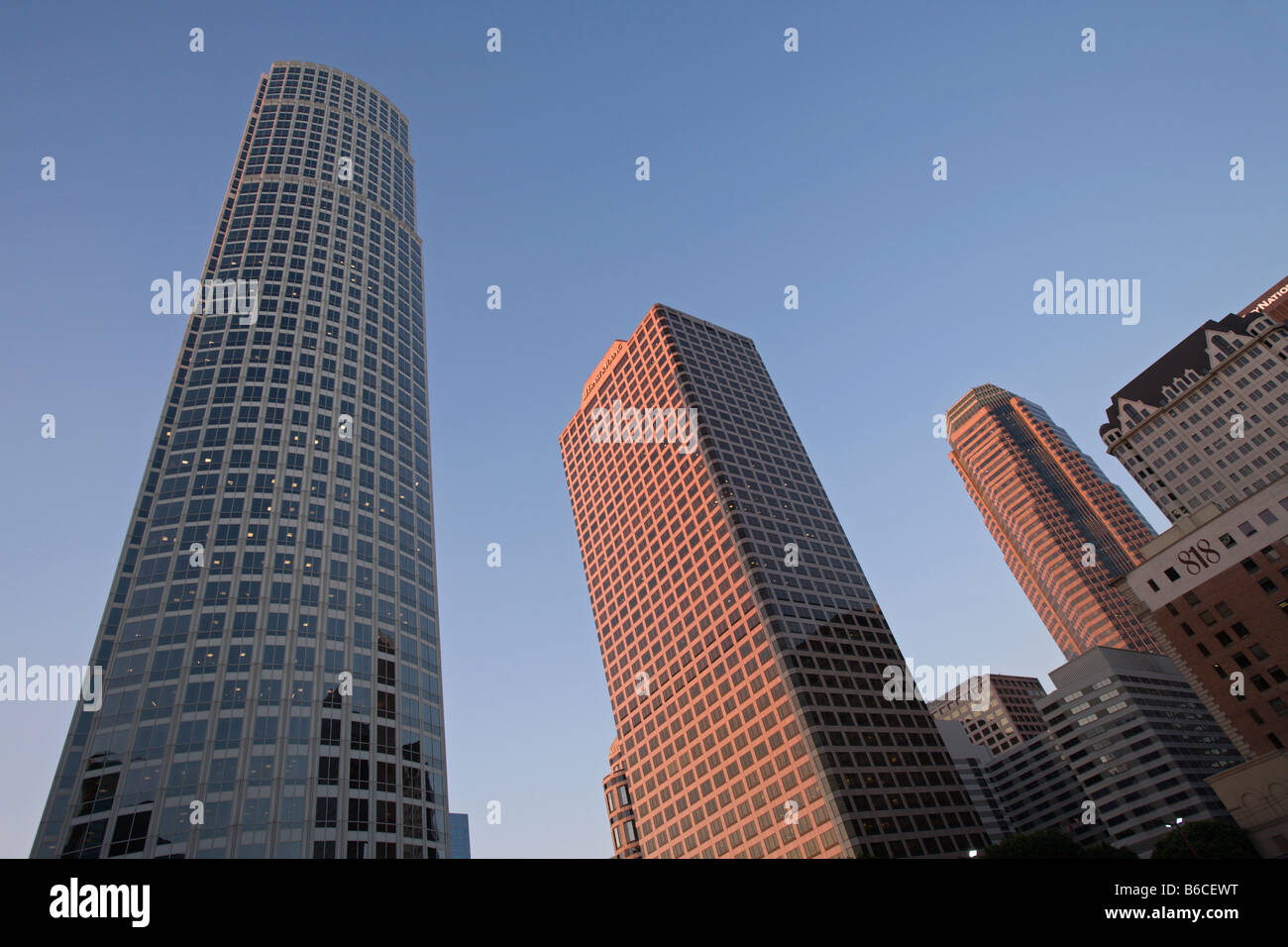 Buildings in Los Angeles, California Stock Photo - Alamy