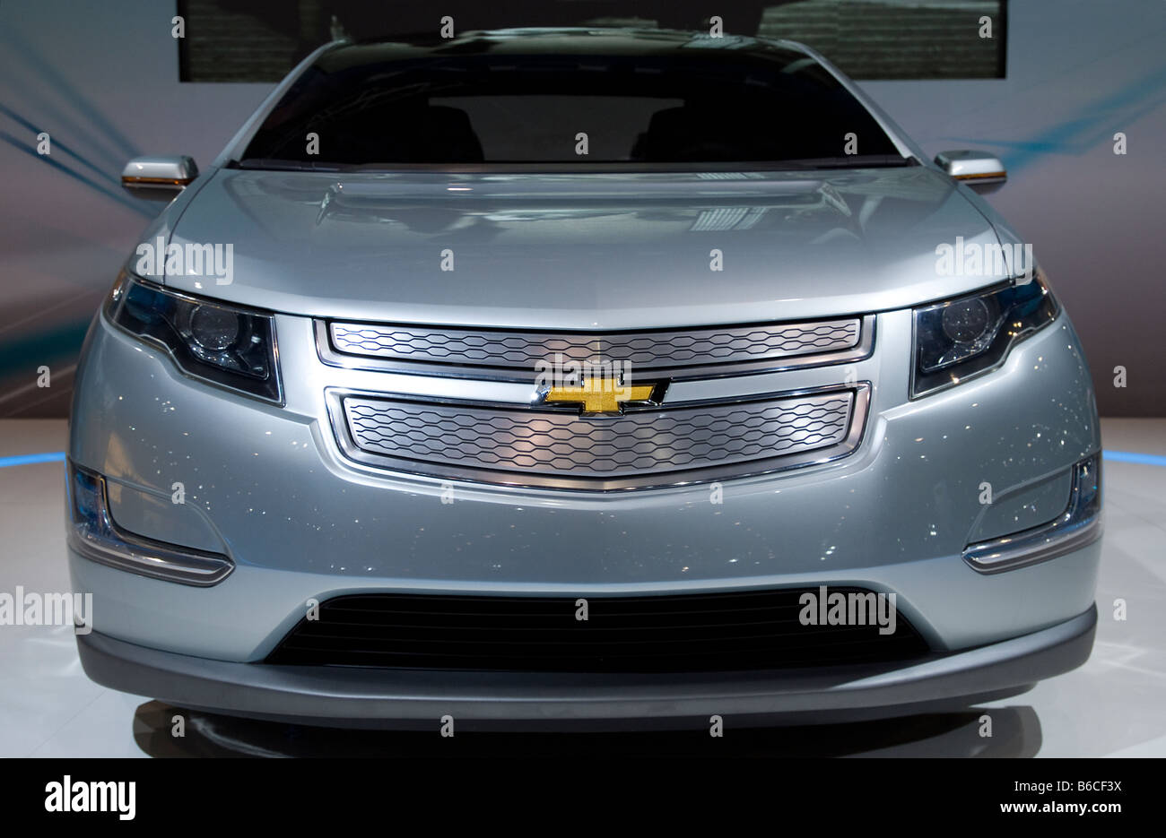 Front detail of Chevrolet Volt Stock Photo - Alamy