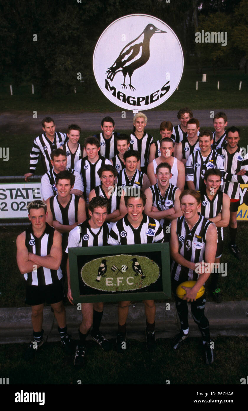 Country football team, Australia Stock Photo - Alamy
