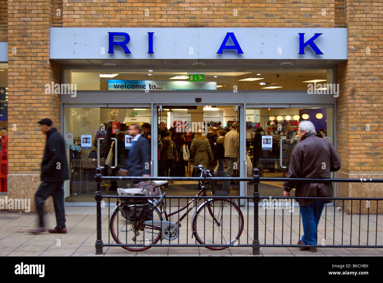 primark shop in kingston upon thames, surrey, england, with letters ...