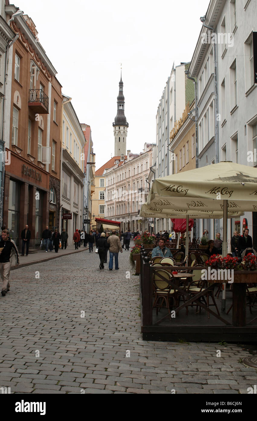 Tallinn street hi-res stock photography and images - Alamy