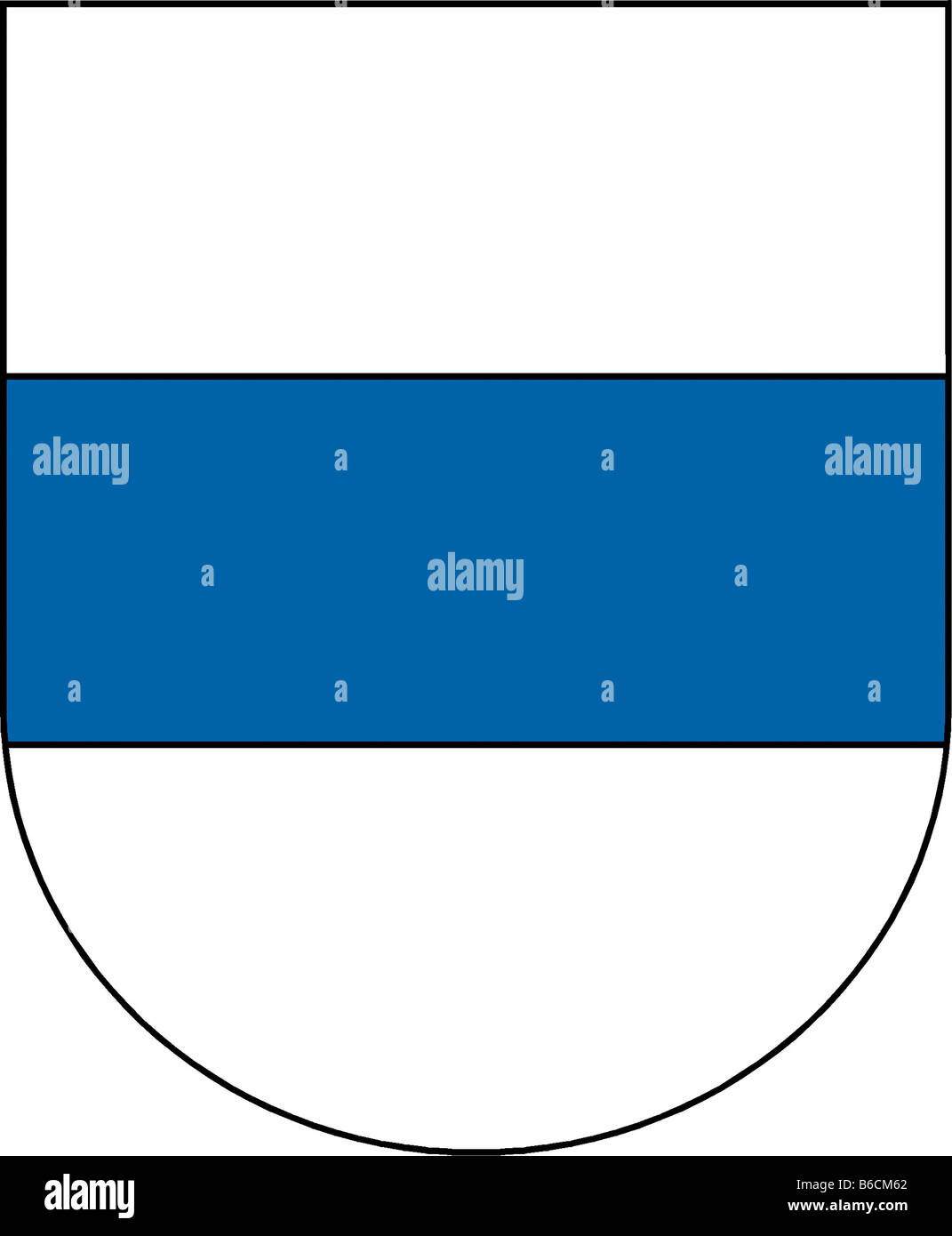 illustration flag of canton of zug switzerland Stock Photo - Alamy