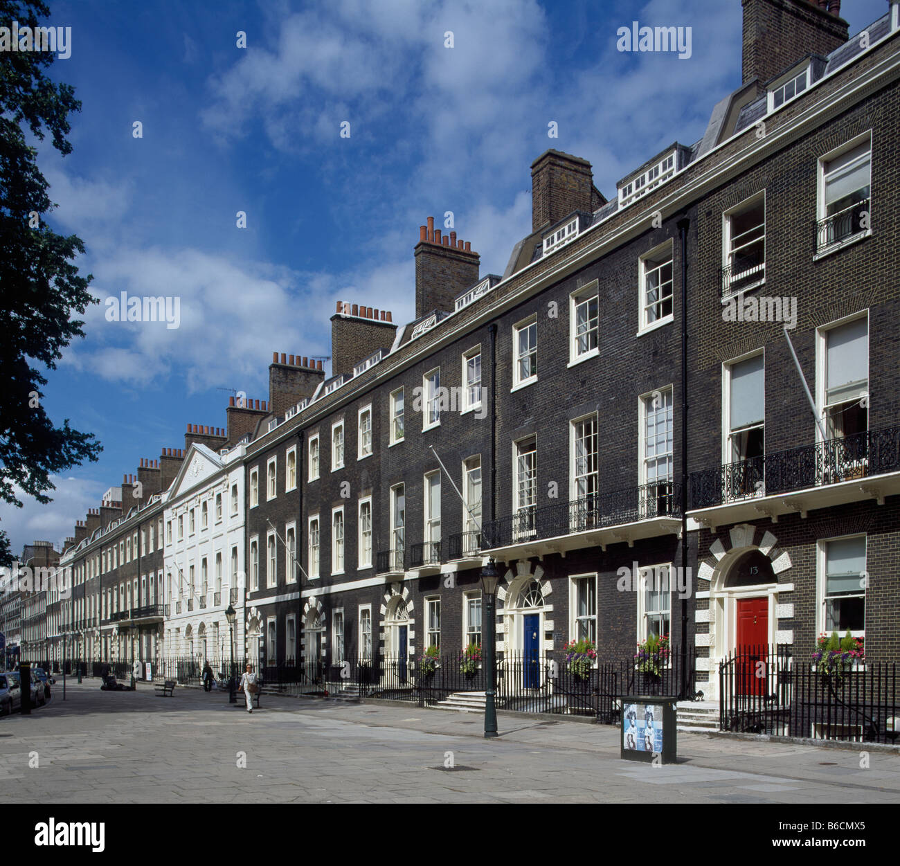 Bedford Square London Stock Photo - Alamy