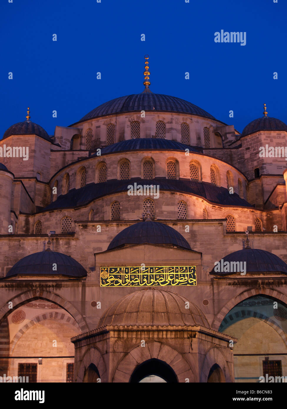 Blue mosque section hi-res stock photography and images - Alamy