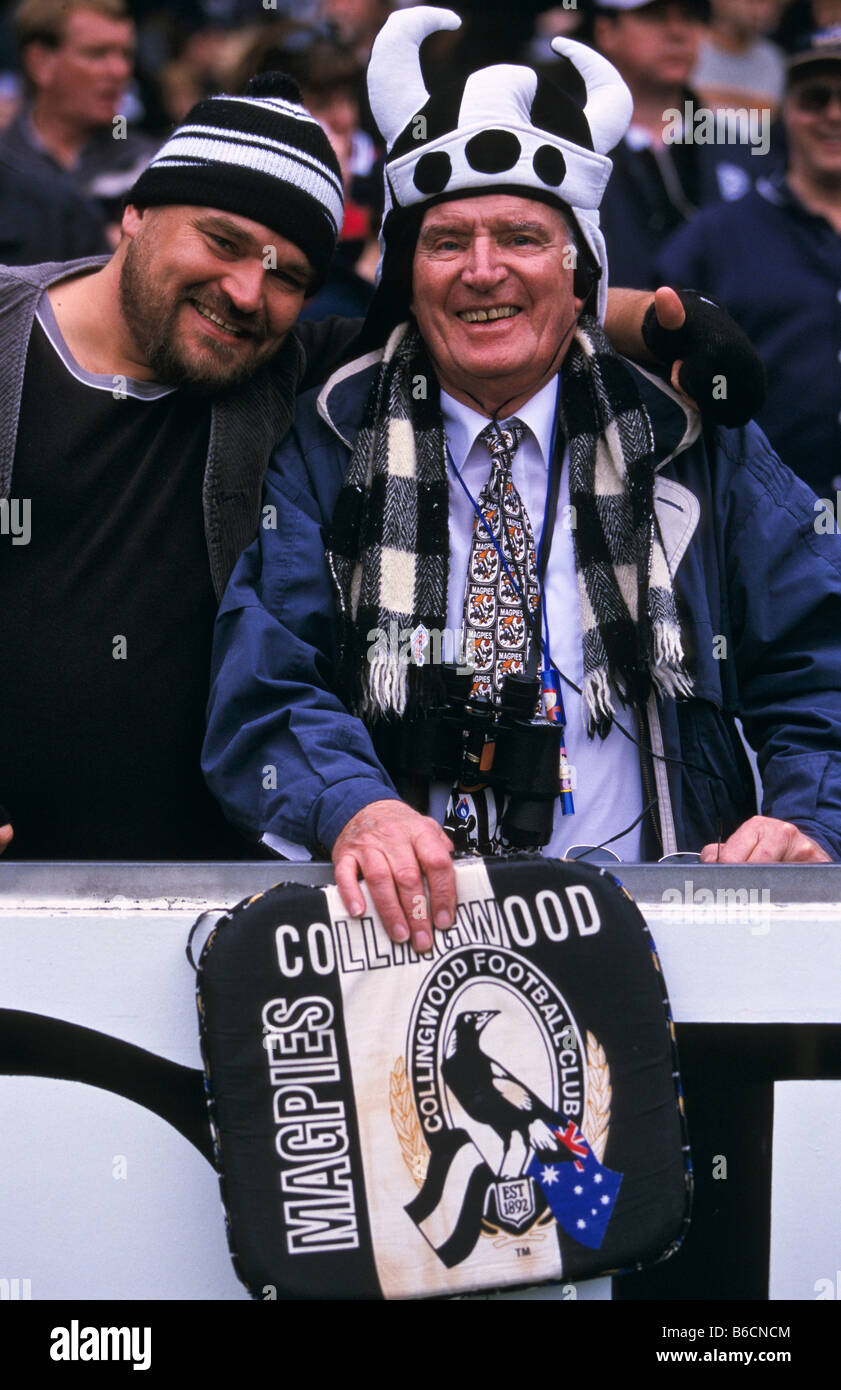 Australian Rules Football supporter Stock Photo - Alamy