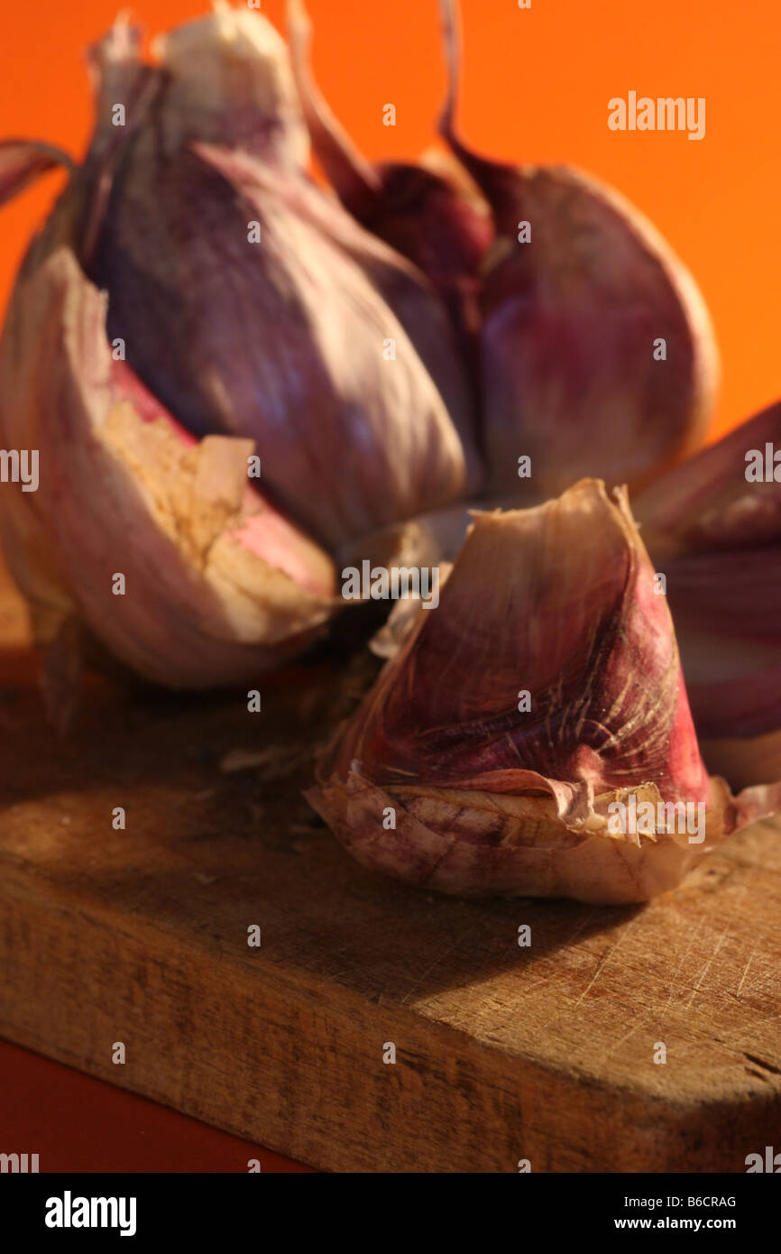 Garlic allium sativum root hi-res stock photography and images - Alamy