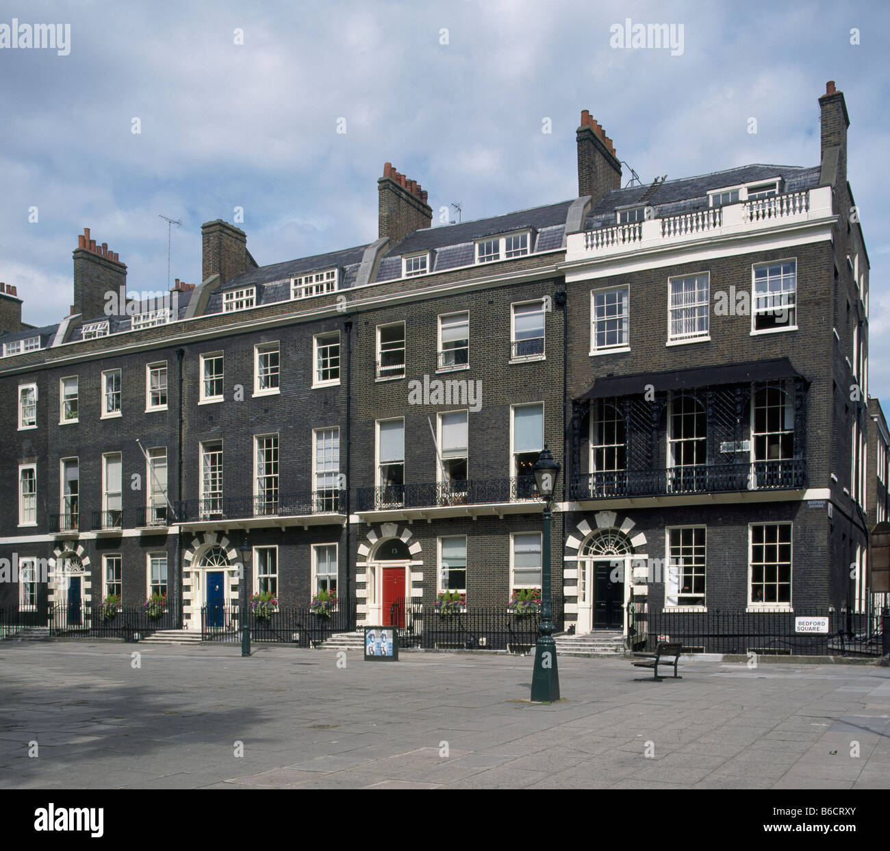 Bedford Square London Stock Photo - Alamy