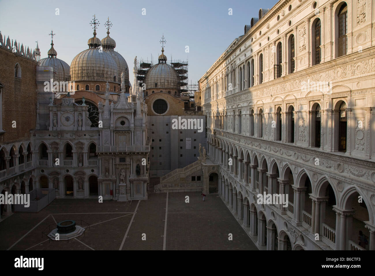 Facade of church, Basilica di San Marco, Veneto, Venice, Italy Stock ...